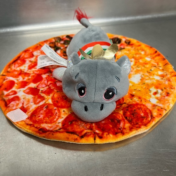 Basic Fun | Toys | Cutitos Pizzaitos Hippo Plush Gray Hippopotamus ...